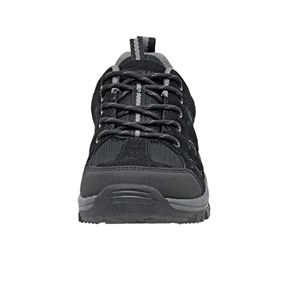 CUSHIONAIRE Women's Brig low top hiking boot, Black M 9