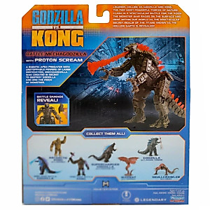 Godzilla vs Kong MonsterVerse Movie Series 6-inch Action Figure Battle Mechagodzilla with Proton Scream