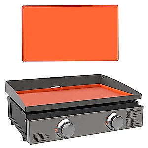 VPOWJI 28 IN Griddle Mat, Silicone Griddle Mat, Griddle Mat for Blackstone Grill, Heavy Duty Food Grade Silicone Mat, for Blackstone Griddle Protector Outdoor