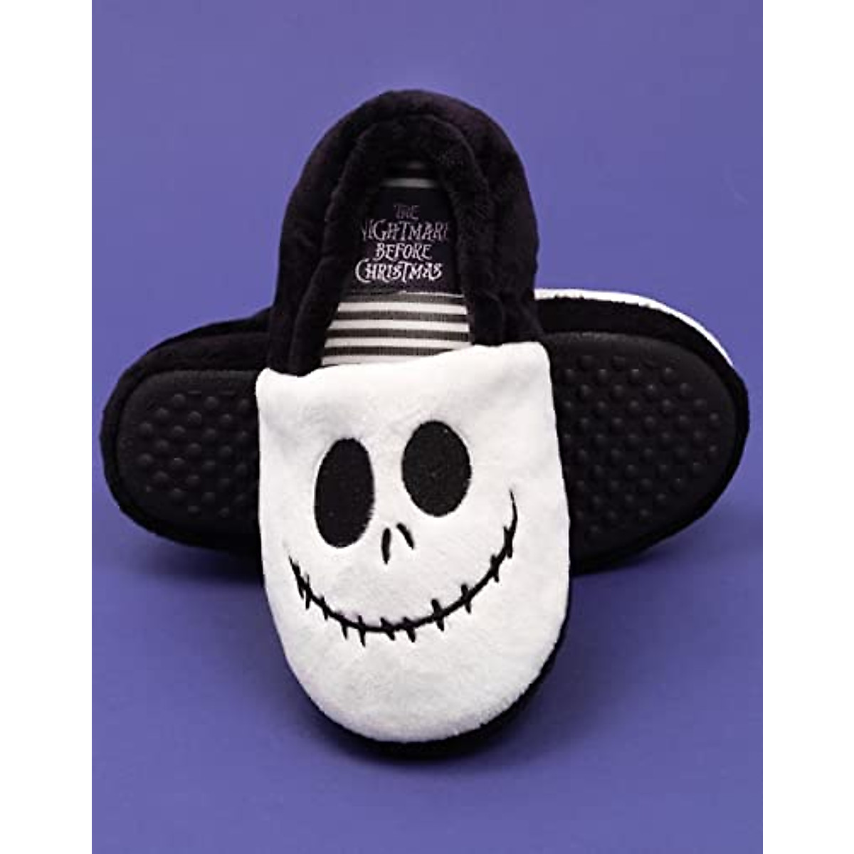 Disney The Nightmare Before Christmas Slippers Kids Jack Skellington 12.5 US Little Kid