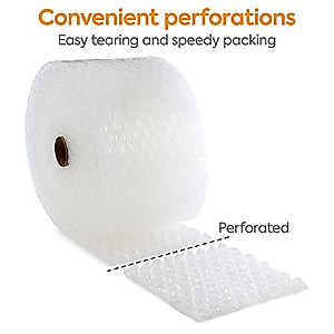 STAPLES 633235 1/2-Inch Heavy Duty Bubble Roll 12-Inch X65-Ft Each (27168)