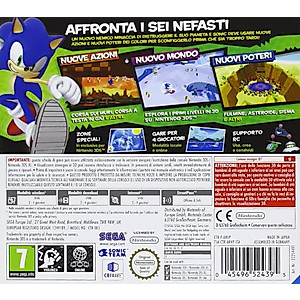 NINTENDO GIOCO SONIC LOST WORL 3DS