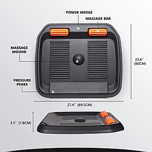 FEZIBO Height Adjustable Desk with Keyboard Tray and Anti Fatigue Mat