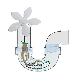 10 Package Flower Bathroom Drain Strainer Hair Catcher Bathtub Shower Drain Cover Hair Trap Hair Catcher Bathtub Drain Strainers Protectors Cover Filter Chain Hook for Kitchen and Bathroom Barthtub