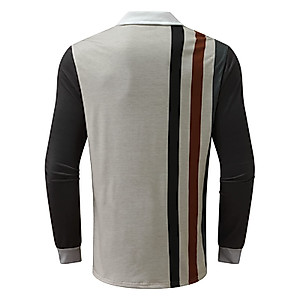 Fuzzy Bedroom Slipper Men's Casual Top Shirts Zipper Turn-Down Collar Top Blouse Printed Long Sleeve T Shirt Dress Men Brown