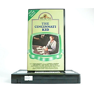 The Cincinnati Kid- Steve McQueen - High Stakes Poker - Ex Rental - Pre Cert VHS