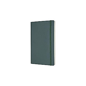 Moleskine PRO Notebook, Soft Cover, Large (5" x 8.25") Professional Project Planning, Forest Green, 192 Pages