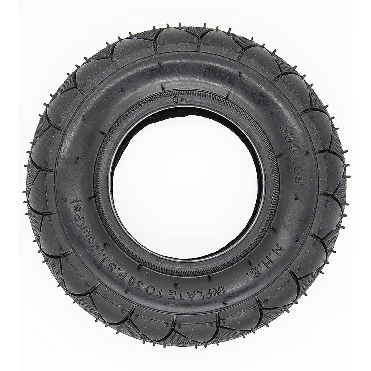 200X50(8"x2") Tire & Inner Tube for Razor E100, E150, E200,Power Core E100, Dune Buggy, ePunk, PowerRider 360, eSpark