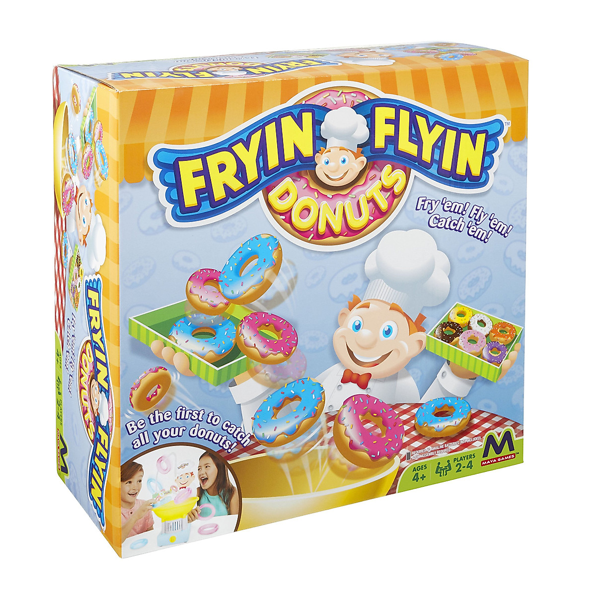 Maya Games - Fryin' Flyin Donuts - Family Game