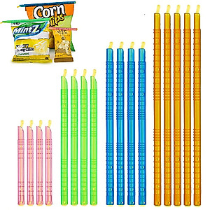 16 PCS Bag Sealer Sticks, Reusable Bag Clips Chip Clips, Bag Sealer Sealing Clips Sticks