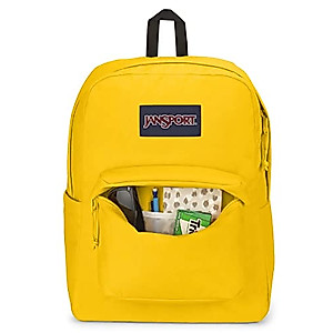 JanSport Superbreak Backpack - Durable, Lightweight Premium Backpack, Lemon