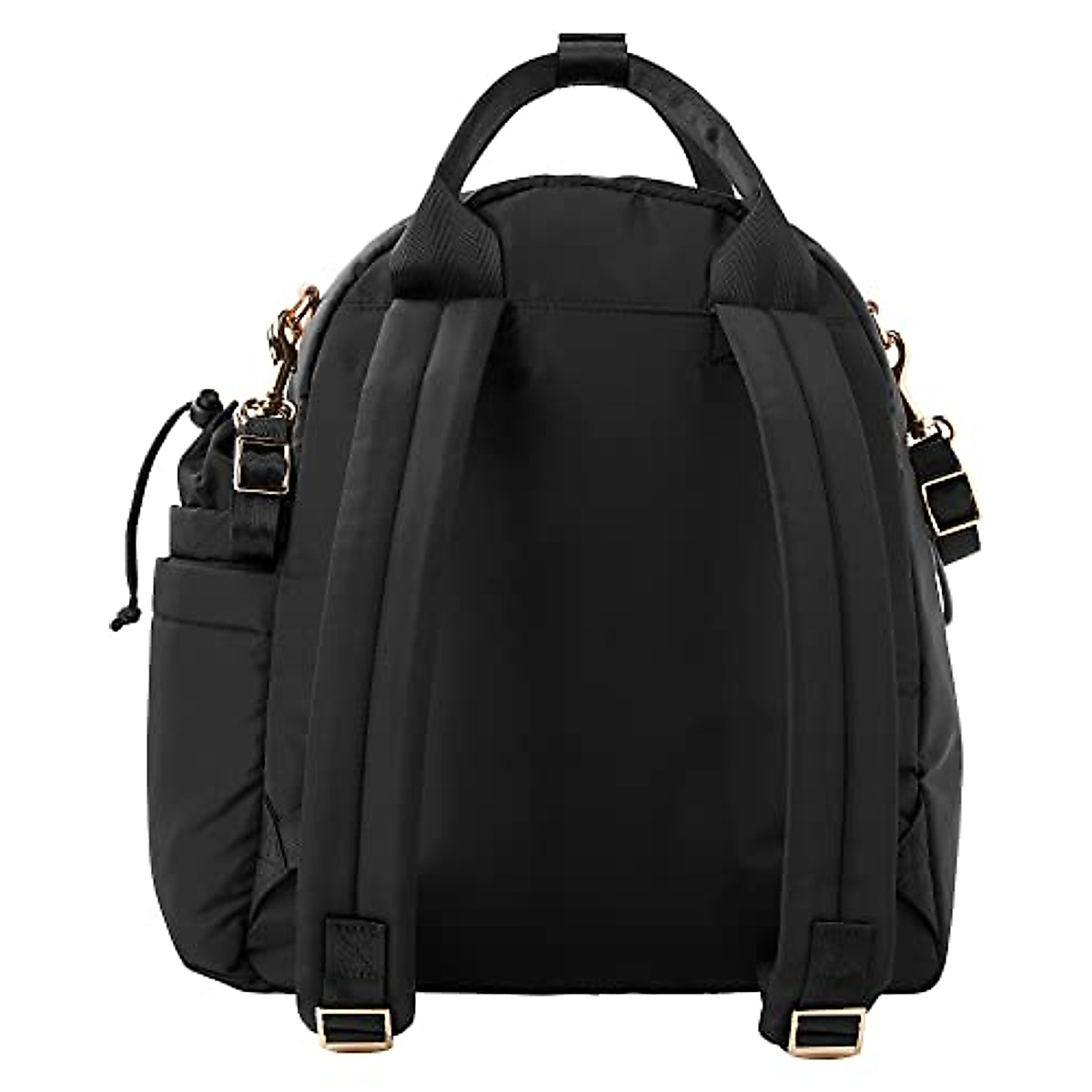 Skip Hop Diaper Bag Backpack: Suite 6-in-1 Diaper Backpack Set, Multi-Function Baby Travel Bag with Changing Pad, Stroller Straps, Bottle Bag and Pacifier Pocket, Black