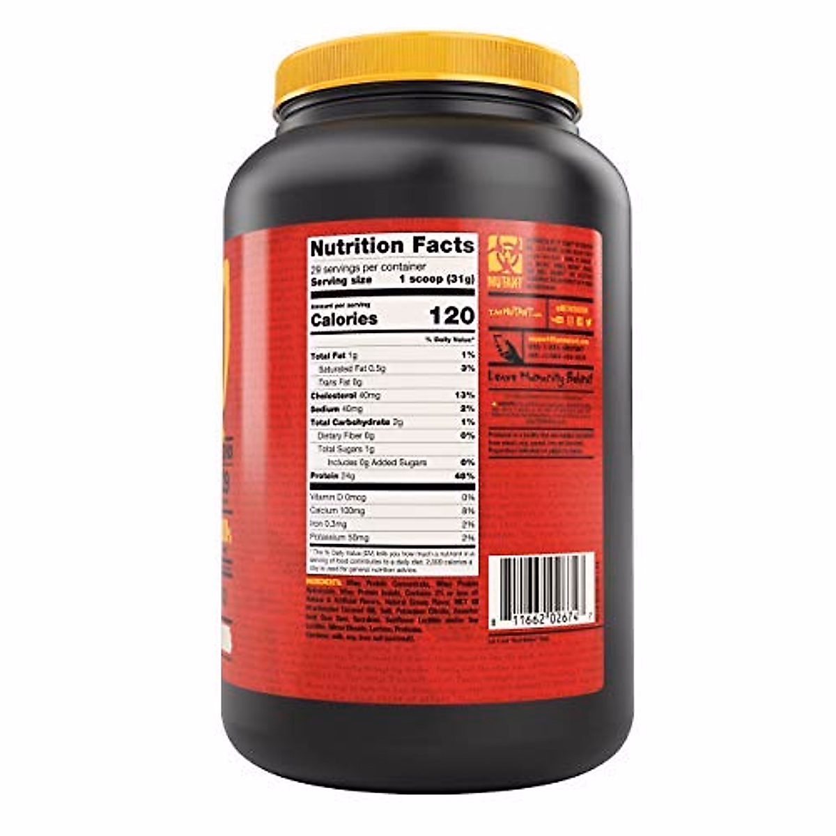 Mutant Pro - Triple Whey Protein Powder Supplement - Time-Released for Enhanced Amino Acid Absorption - Decadent Gourmet Flavors (Vanilla Milkshake, 5 lbs)