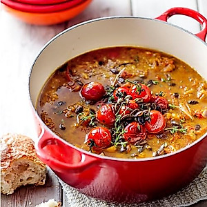 Le Creuset 2-3/4 Quart Round French Oven, Cherry