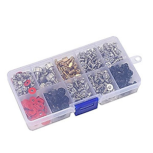 YHJIC 360PCS Personal Computer Screw,Pc Case Screws, Standoffs for Hard Drive Pc Case Fan Graphic