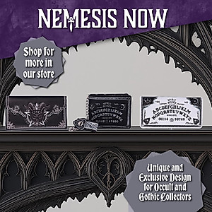 Nemesis Now Embossed Purse, Gothic Wallet, 18.5cm - Pawzuph Cat