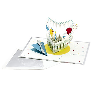 Hallmark Signature Paper Wonder Pop Up Birthday Card (Birthday Cake)