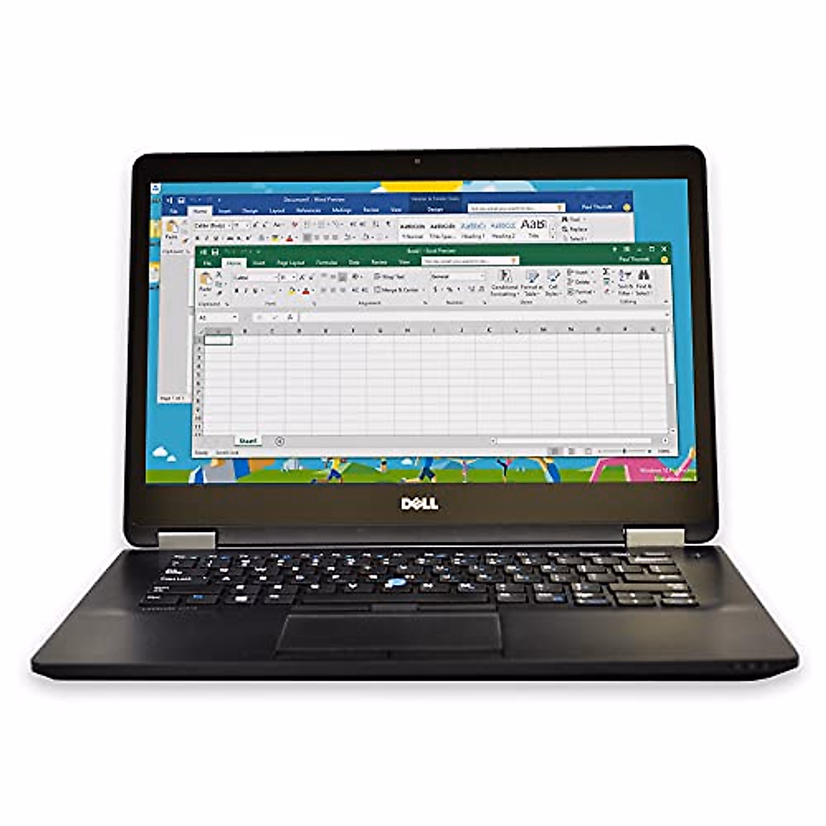 Dell Latitude E7470 14 inches Laptop, Core i7-6600U 2.6GHz, 16GB RAM , 512GB Solid State Drive, Windows 10 Pro 64Bit, CAM (Renewed)