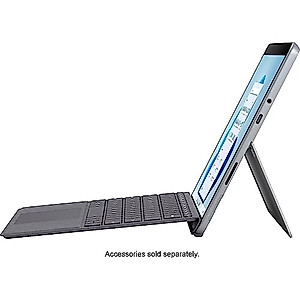 Microsoft Surface Go 3 LTE (128GB, 8GB, Wi-Fi+4G Cellular) 10.5" HD Touchscreen, Intel Core i3 Quad-Core, GSM/CDMA (Fully Unlocked for AT&T, Verizon, T-Mobile, Global)(w/256GB SD, Platinum) (Renewed)