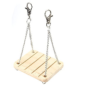 10 PCS Hamster Tunnel Toys Natural Wooden Hamster Toys Funny Play Toys Exercising Training Hideout Tunnels Toys