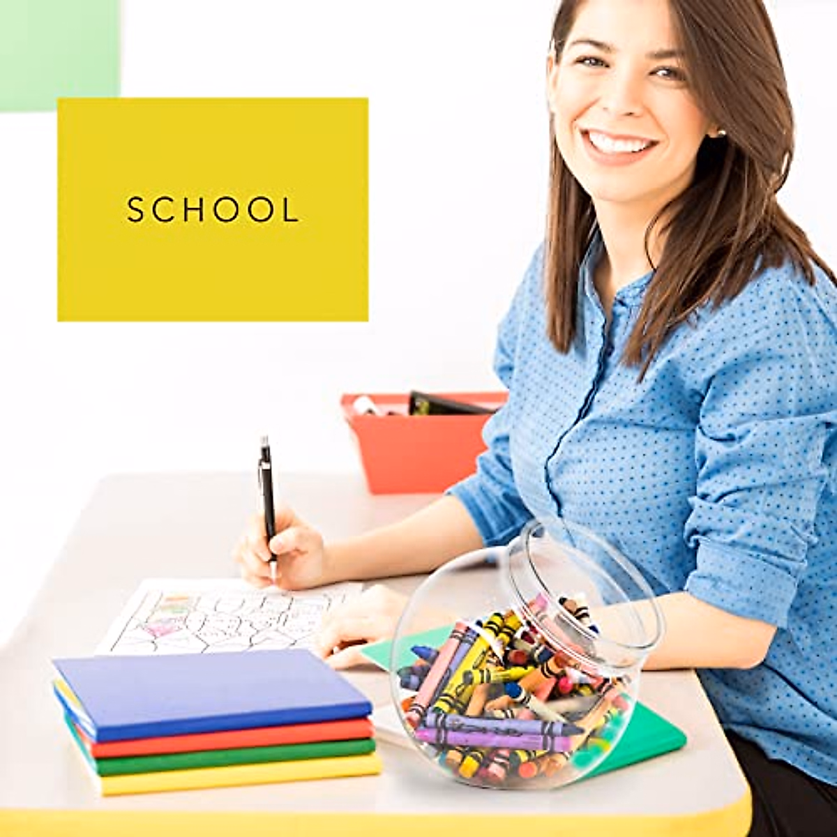 DilaBee Plastic Candy Jars with Lids for Candy Buffet - 3 Pack - 48 Oz Clear Cookie Jars for Kitchen Counter, Candy Dish for Office Desk, Home Storage Organizer & Party Table - Food Grade, BPA Free