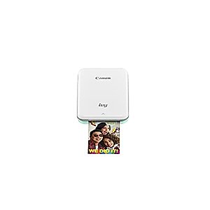 Canon IVY Mini Photo Printer for Smartphones (Mint Green) - Sticky-back prints, Pocket-size