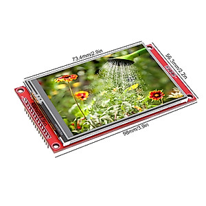 TFT Touch Screen, Display Module LCD Board Touch, LCD Module Display Serial Peripheral Interface ILI9488 HD 480x320 3.5in