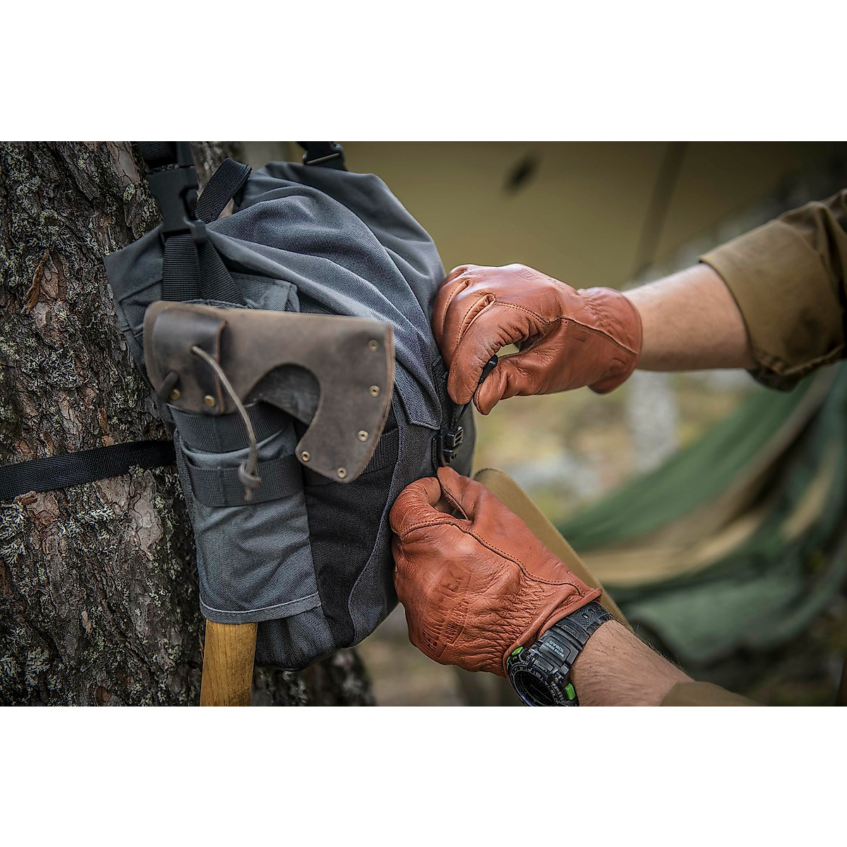 Helikon-Tex Bushcraft Haversack Bag Shadow Gray/Black