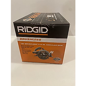 18V Brushless Cordless 7-1/4 in. Circular Saw, Black, Grey, Orange