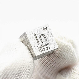 0.39" Element Cube Set 10mm Density Cubes for Periodic Table Collection Up to 99.99% Purity (0.39", -03Kit)