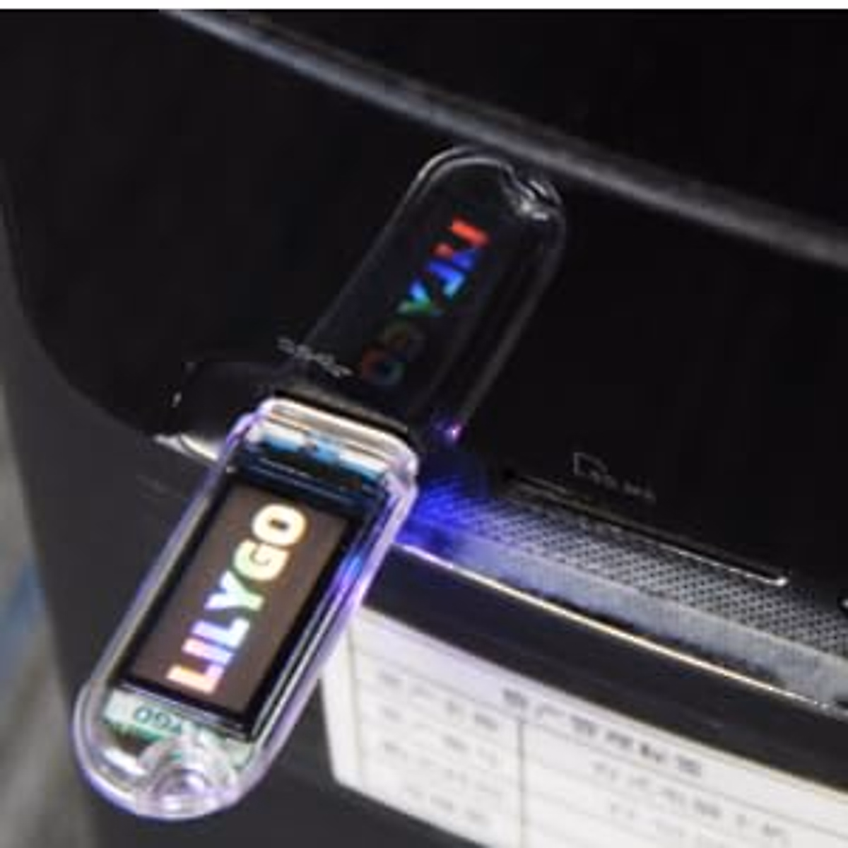 LILYGO T-Dongle-S3 ESP32-S3 TTGO Development Board with Screen Dongle 0.96 inch ST7735 LCD Display TF Card