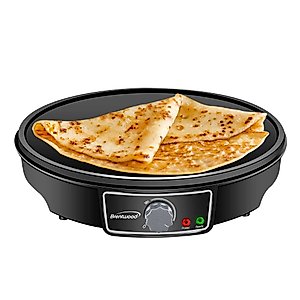 Brentwood TS-602BK Electric Griddle, standard, Black
