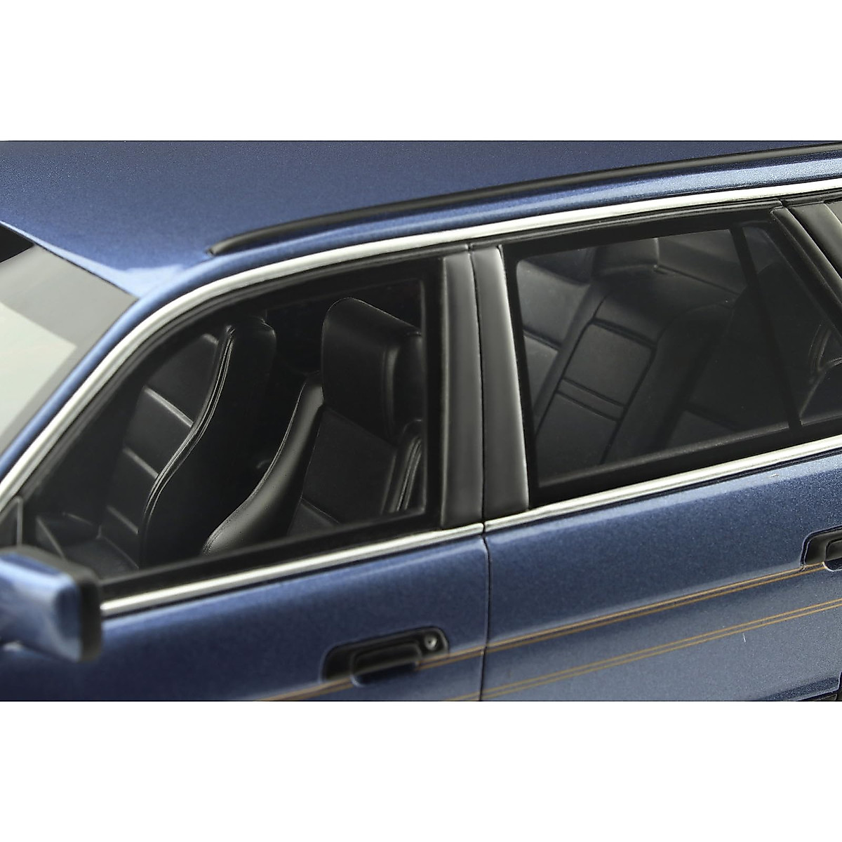 E34 Alpina B10 Touring Alpina Blue Metallic Limited Edition to 3000 Pieces Worldwide 1/18 Model Car by Otto Mobile OT944