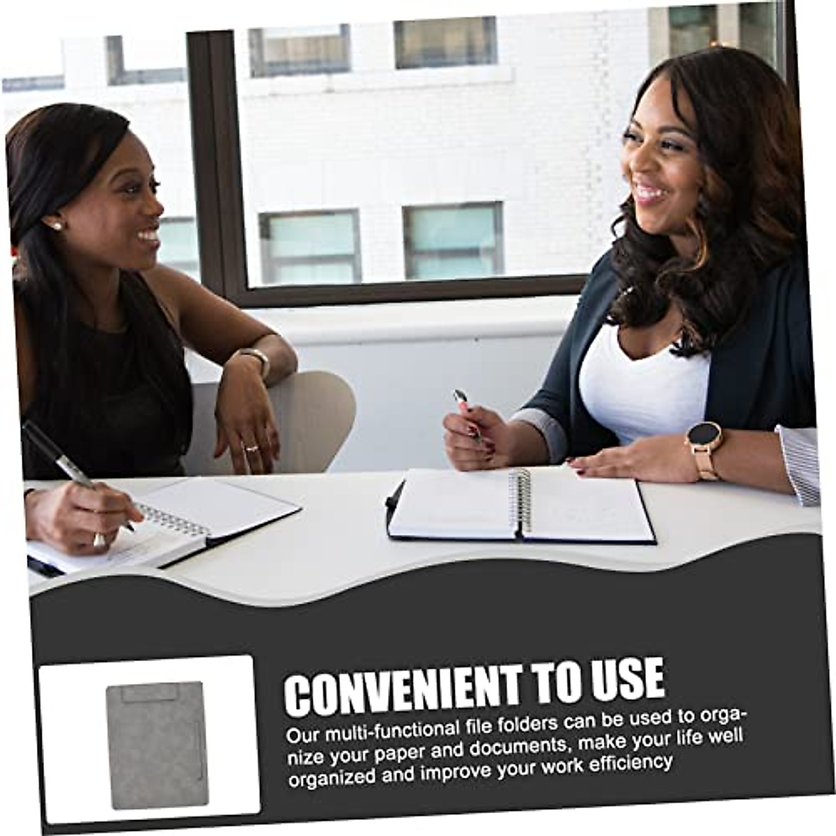 MAGICLULU Folder Board Metal Pencil Business Supplies Office Stuff Document Open House Flags for Real Estate Agents Stationery Document Holder Exam Paper Base Office Document Clip Clipboards