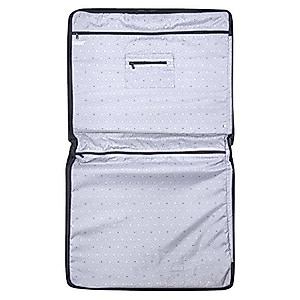 DELSEY PARIS Sky Max Softside Luggage Wheeled Garment Travel Bag, Black, One Size