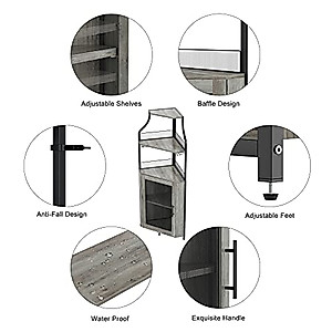 Alkmaar Wine Cabinet, Grey