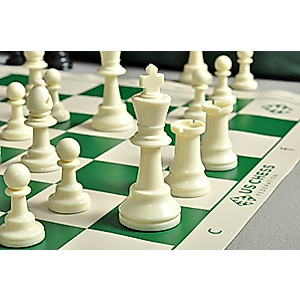 US Chess Quiver Chess Set Combo (Green)
