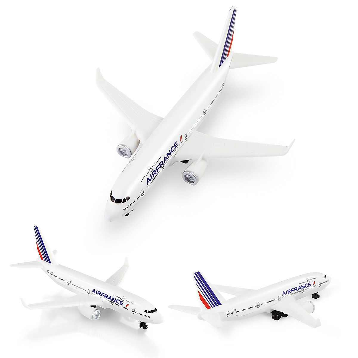 Sky Trek Model Airplanes France Airplane Airlines Plane Aircraft Model for Display Collection and Gifts.