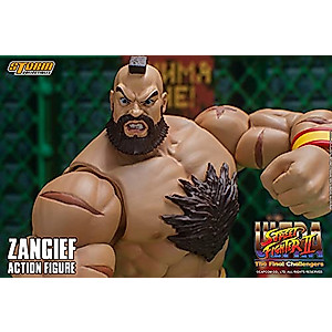 Storm Collectibles - Ultimate Street Fighter II: The Final Challenger - Zangief, Action Figure, STM87180 Red