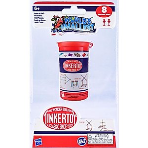 Worlds Smallest World's Smallest Tinker Toys, Multicolor, Model:543
