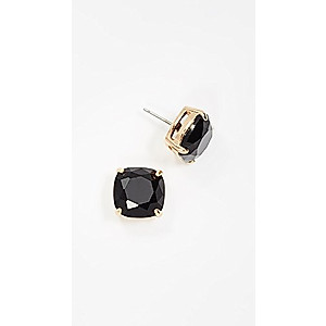 kate spade new york "Essentials" Jet Small Square Studs