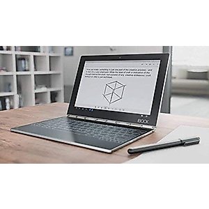 2017 Lenovo Yoga Book 10.1" FHD Touch IPS 2-in-1 Convertible Tablet PC, Intel Atom x5-Z8550 1.44GHz, 4GB RAM, 64GB SSD, Bluetooth, HD Graphics, Android 6.0.1 Marshmallow OS- Gunmetal Grey