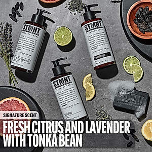 STMNT Grooming Goods Shampoo, 10.1 oz | SLS/SLES Sulfates Free | Activated Charcoal & Menthol | Removes Build Up | Fuller Feeling Hair