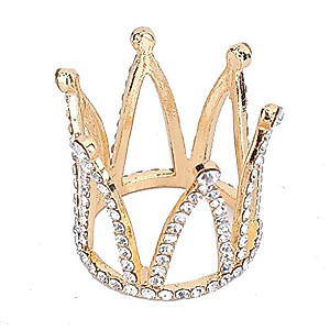 Nail Art Brush Holder, 3 Types Crown Design Nail Art Brush Holder Set Pen Displayer Stand Tools Brush Holders(1)