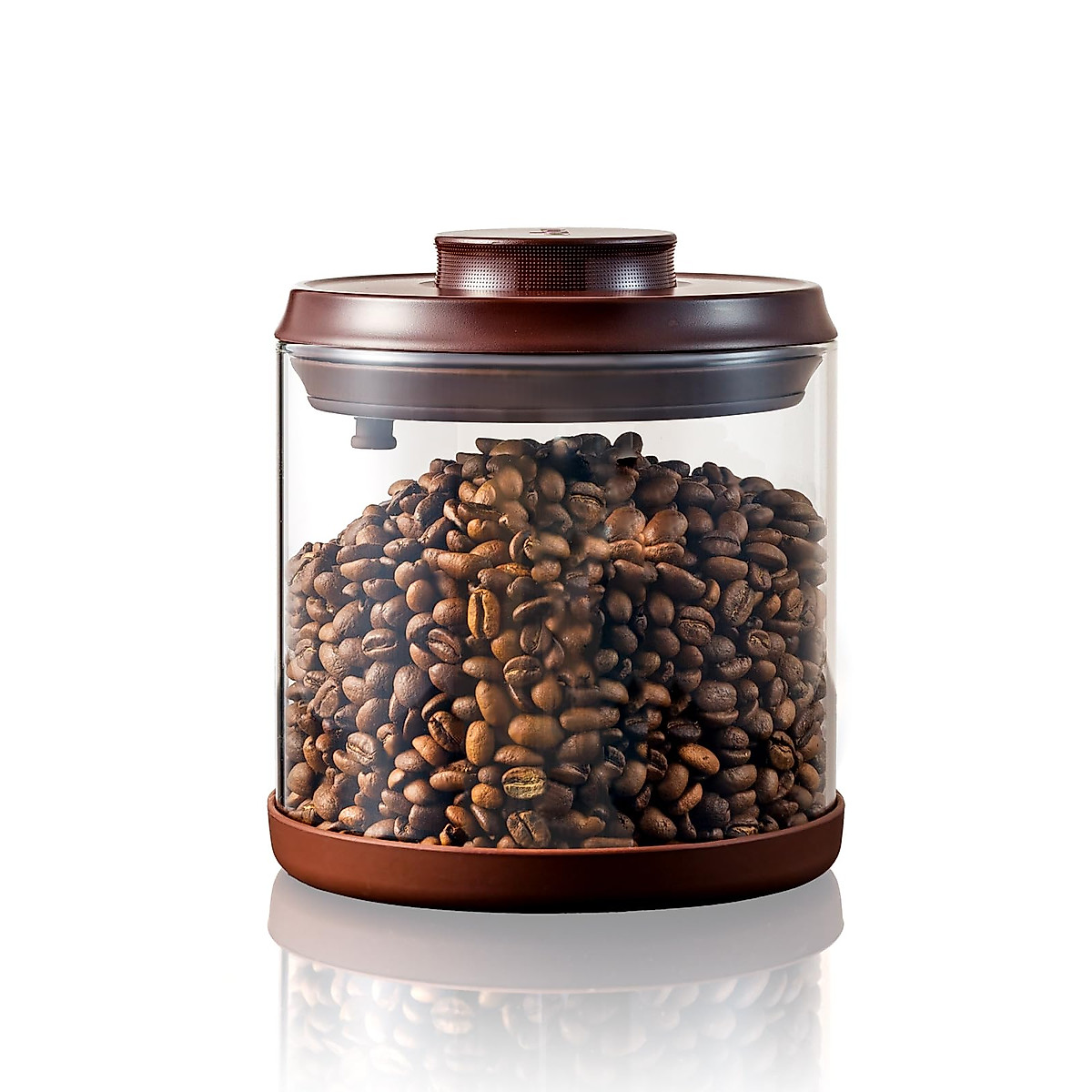 JIMALL Pop Top Food Storage Containers, Stackable Food Containers with Lids Airtight, Leak-proof Containers for Cereal Flour & Sugar, 4 Piece Set-3.5Qt,2.9Qt,2.1Qt,1.3Qt