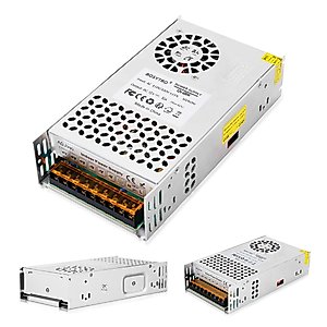 BOSYTRO 12V 50A 600W DC Switching Power Supply, Universal Regulated Switching AC110V/220V (SMPS), 12 Volt Power Supply for LED Strip Light, CCTV Camera Security System,Computer Project
