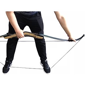 DEERACE Bow Stringer Archery Bow String Tool for Recurve Bow Longbow Horse Bow Limbsaver Stringer (1)