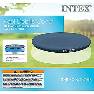 Intex 10-Foot Round Easy Set Pool Cover