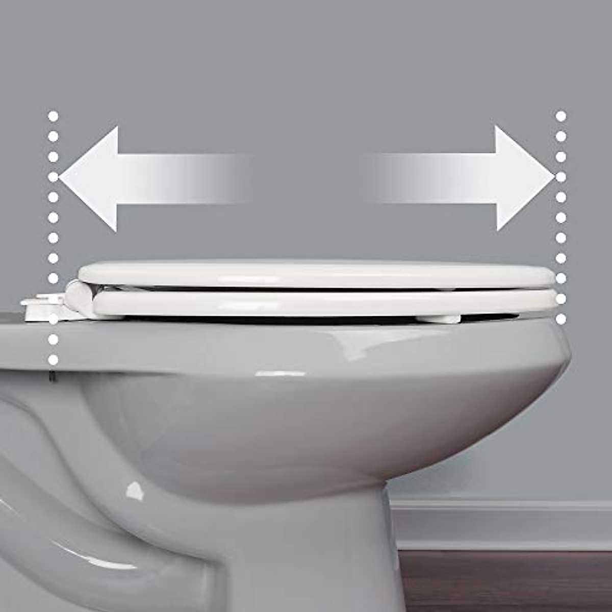Bemis B1980NL 000 Renew Plus Heated Bidet Cleansing Spa with Warm Air Dryer, 3 Wash Functions and iLumaLight Night Light, ELONGATED, White