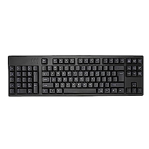GOWENIC 109 Keys Left Handed Keyboard, Multimedia USB Ergonomic Keyboard, Plug and Play Office Keyboard, Reduce Back and Shoulder Strain to Improve Posture